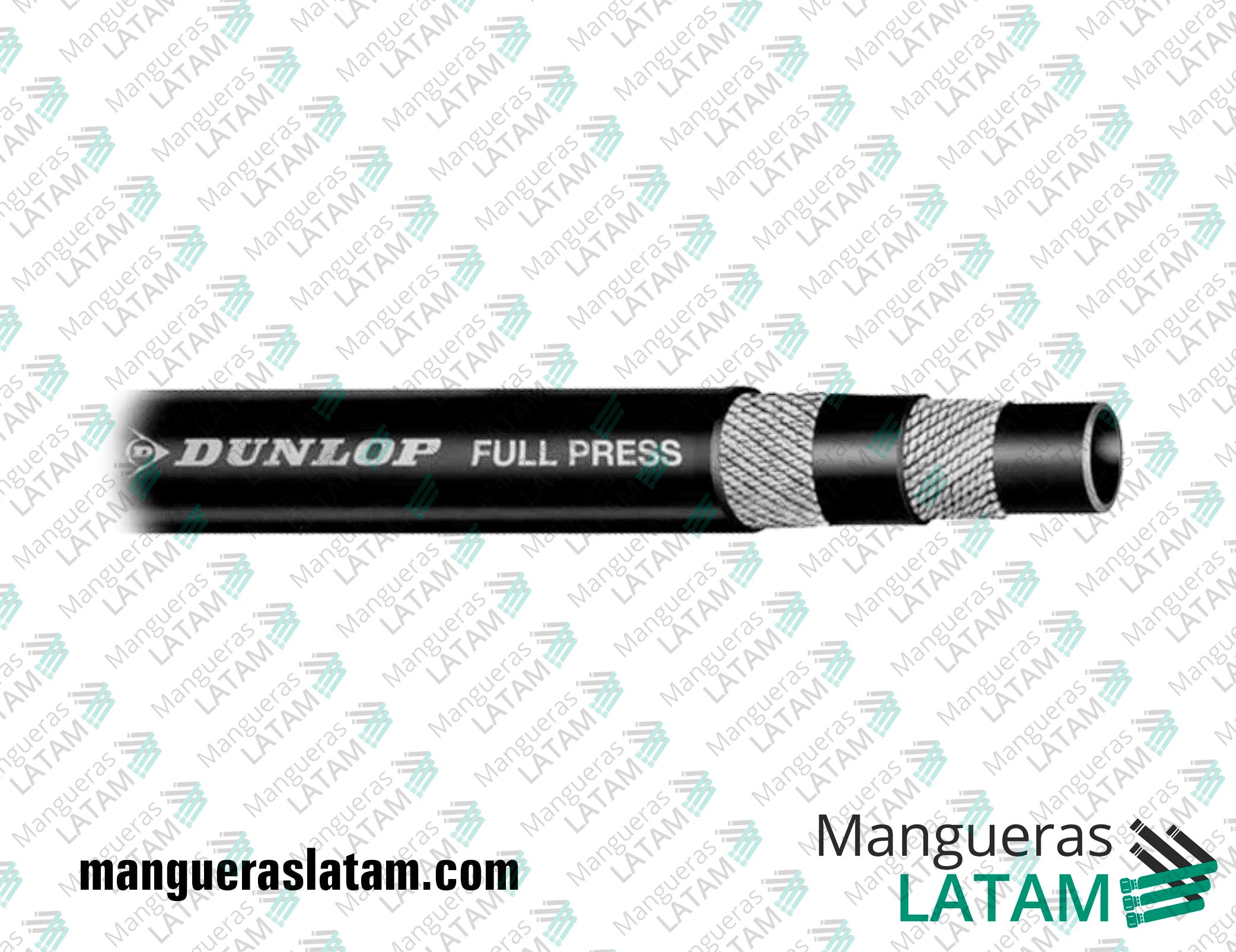 Manguera Dunlop Fullpress 200 Expelente Para Agua Aire Y Líquidos