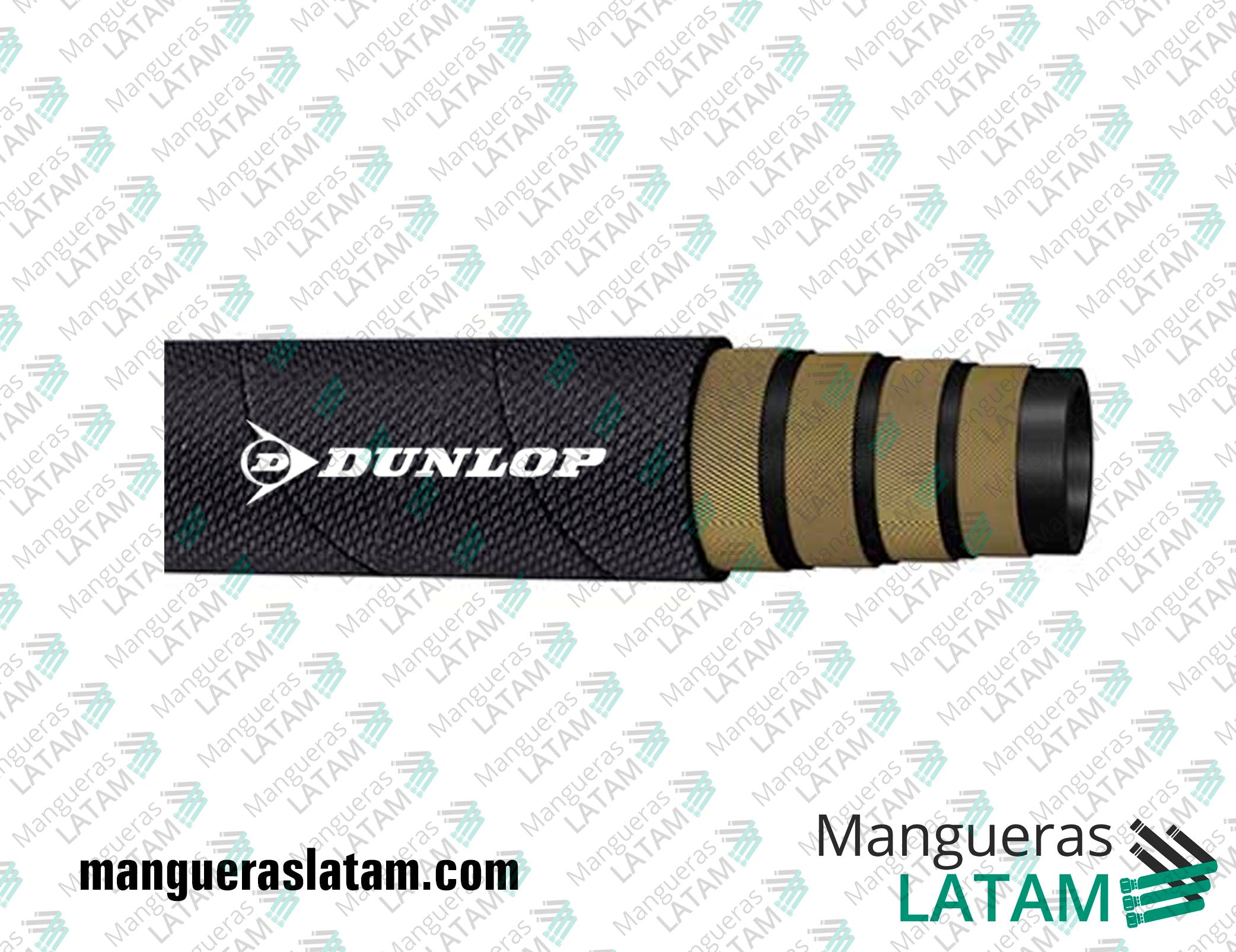 Manguera Dunlop SAE 100 R12/AT DIN 2SN Industrial para Circuitos ...