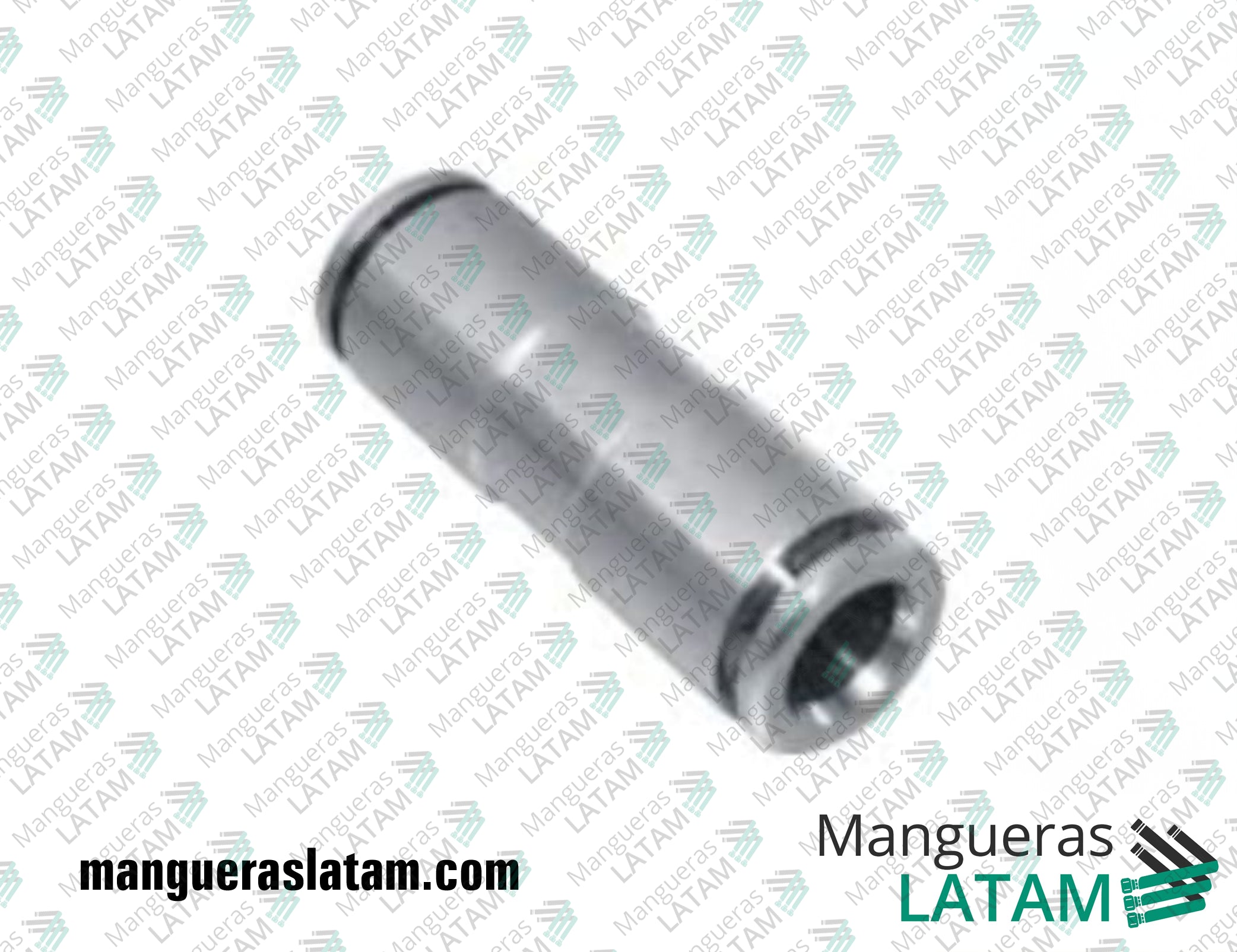 Acople Conector Unión Doble Inoxidable para Mangueras Neumáticas ...