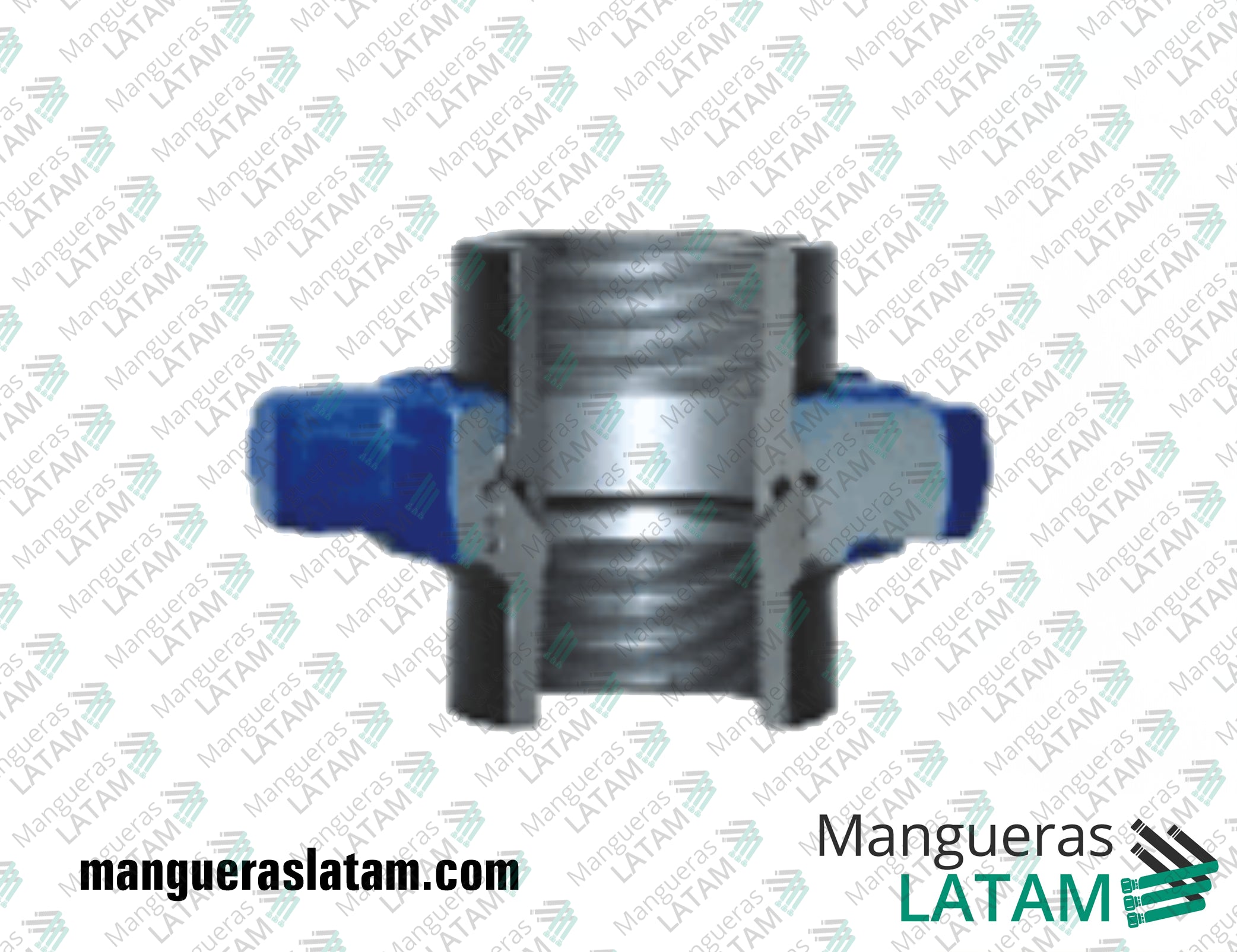 Conexión Union a Golpe Fig 206 CWP 2000 PSI para Mangueras Industriale ...