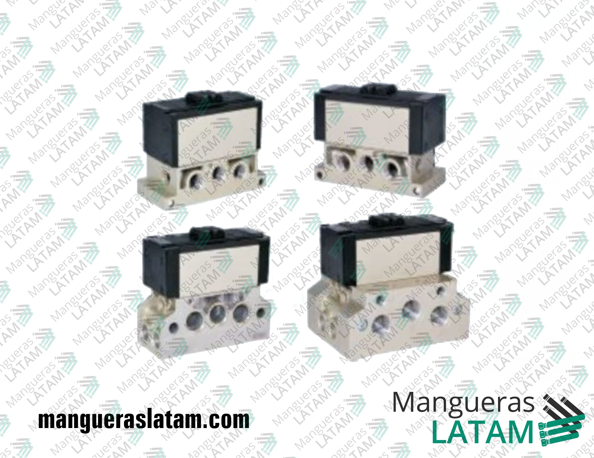 Valvula Neumatica EAV Serie Valvula ISO para Mangueras Neumáticas ...