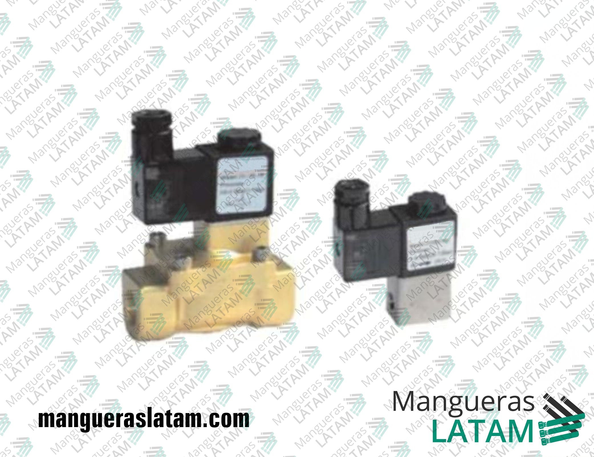 Valvula 2V Series 2/2 Normal Cerrada para Mangueras Neumáticas – Mangueras Latam